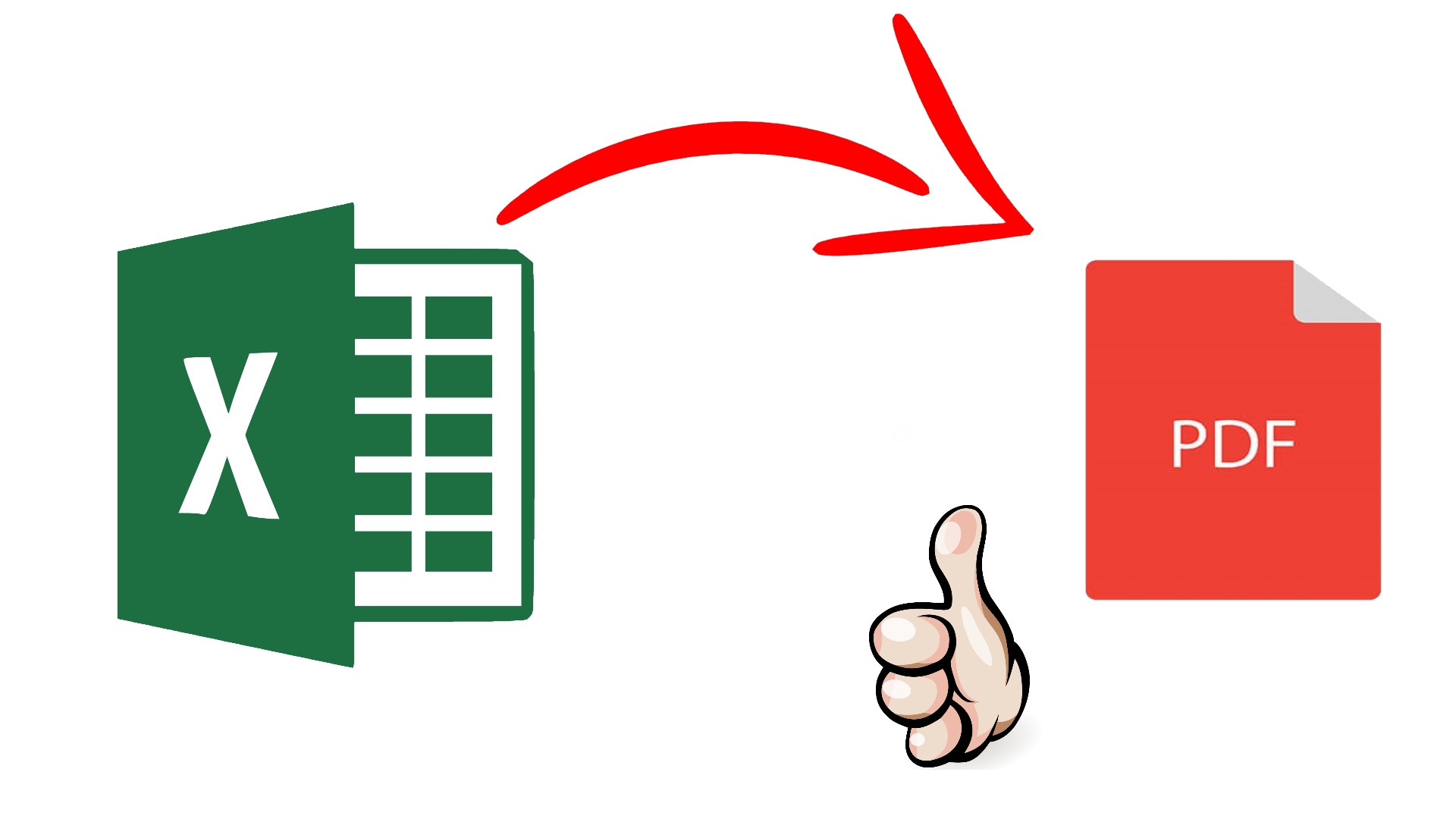 Een Excel document omzetten naar een pdf - Excel hulp